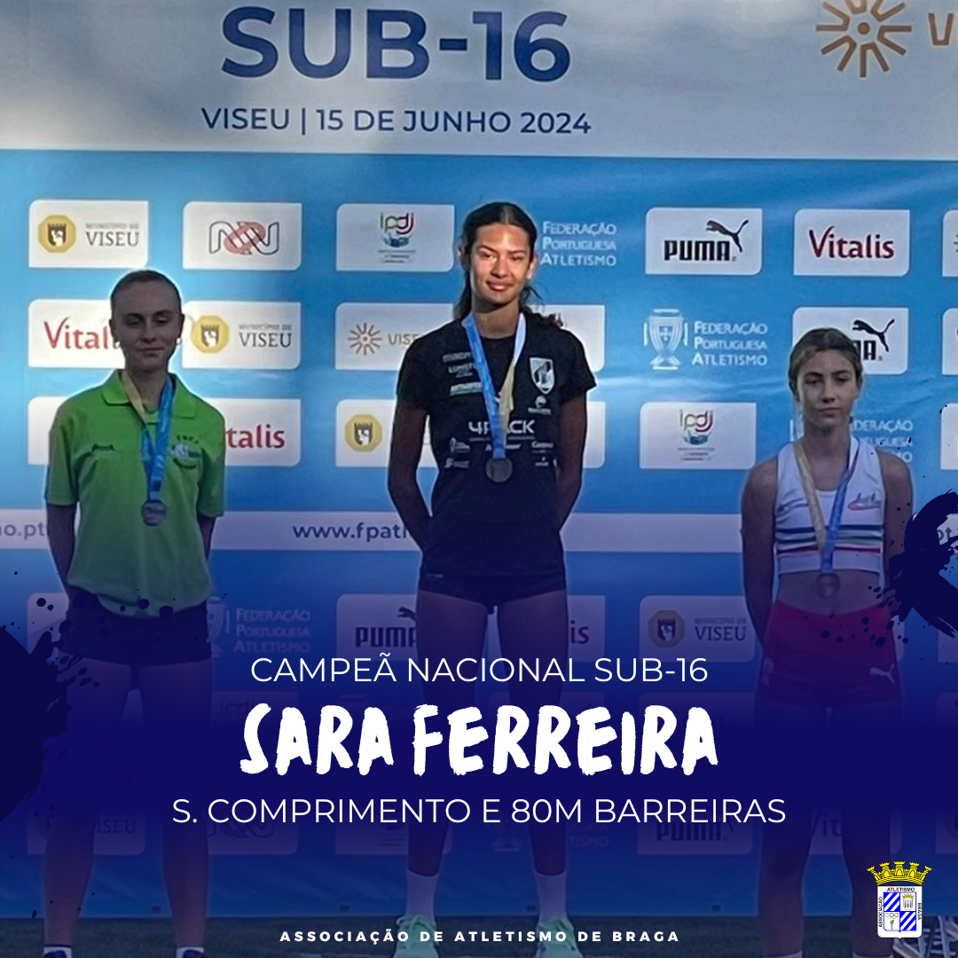 Sara Ferreira e Mariana Maciel Campeãs Nacionais Sub-16
